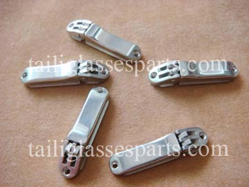 double spring hinge for aluminum sunglasses
