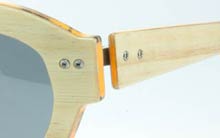 sunglasses hinge with double spring 4.6mm wide