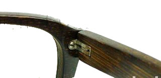 hinge for wood sunglasses 4.0mm width